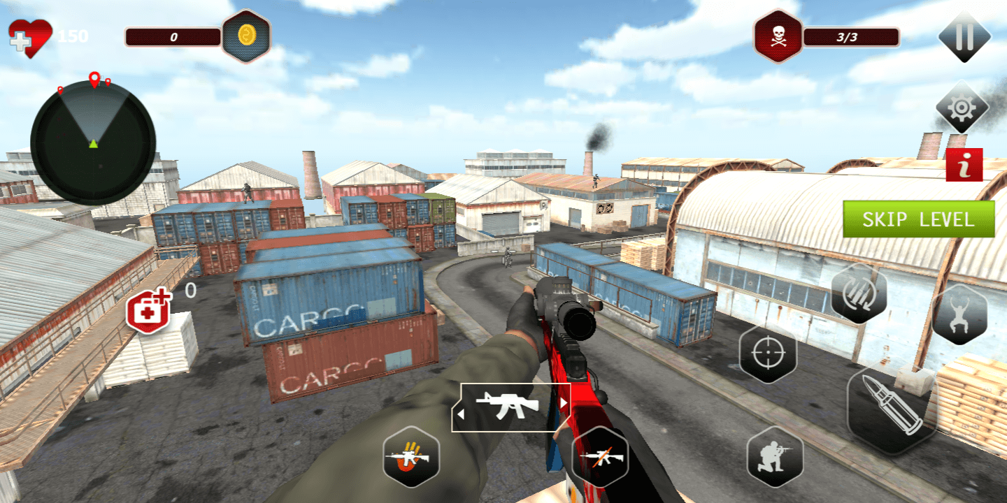Modern Sniper Fps Game Unity 3d Action Source Code Unity Game Sale